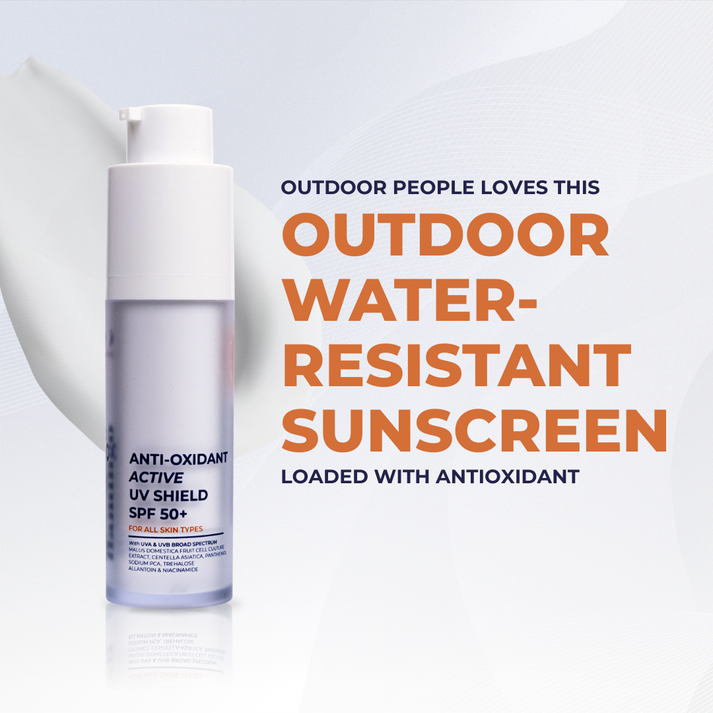 Antioxidant Active UV Shield SPF 50+ 30ml – The Mango Flamingo